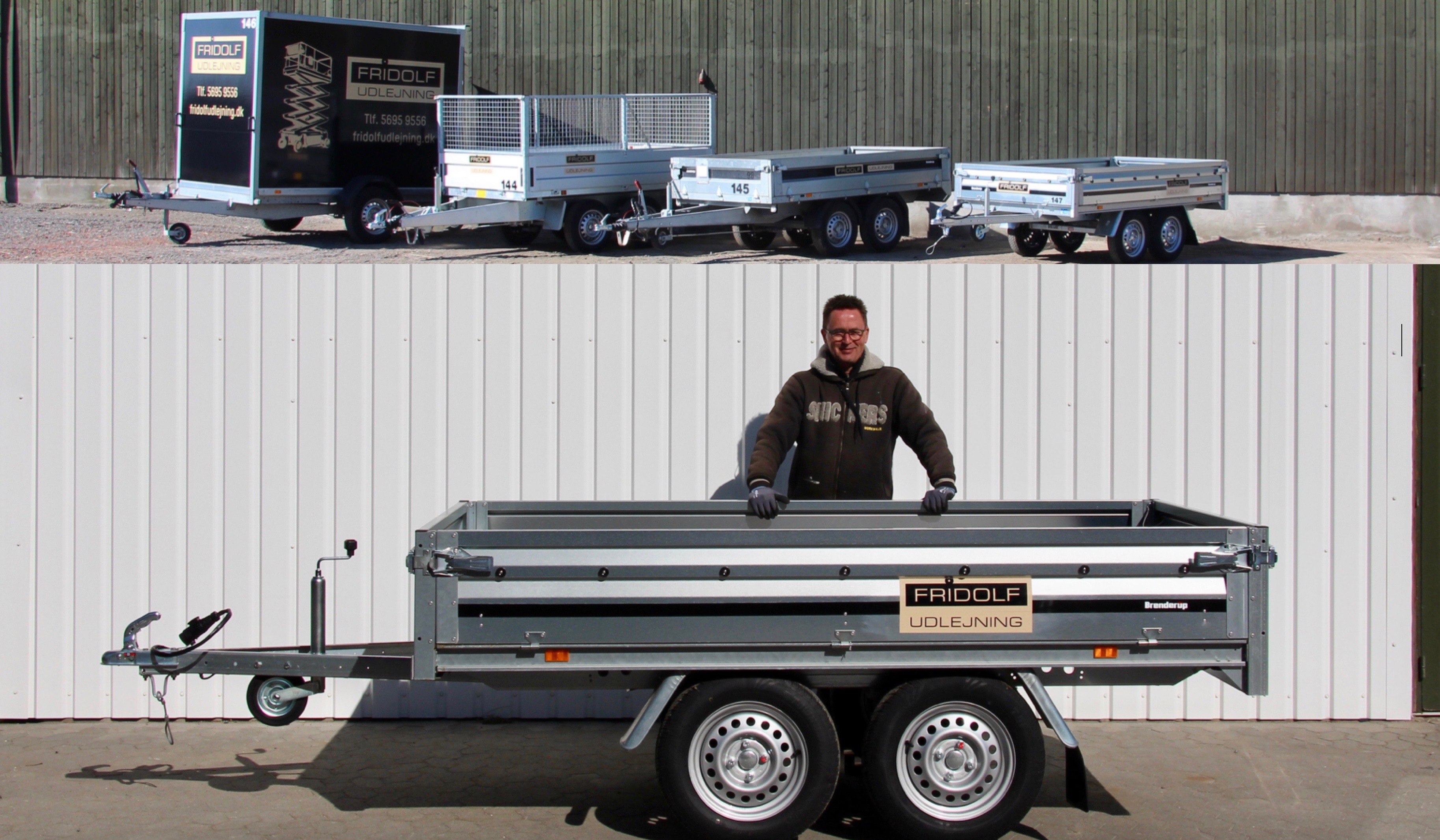 Trailerudlejning - Lej en trailer fra kr. 175 pr. dag